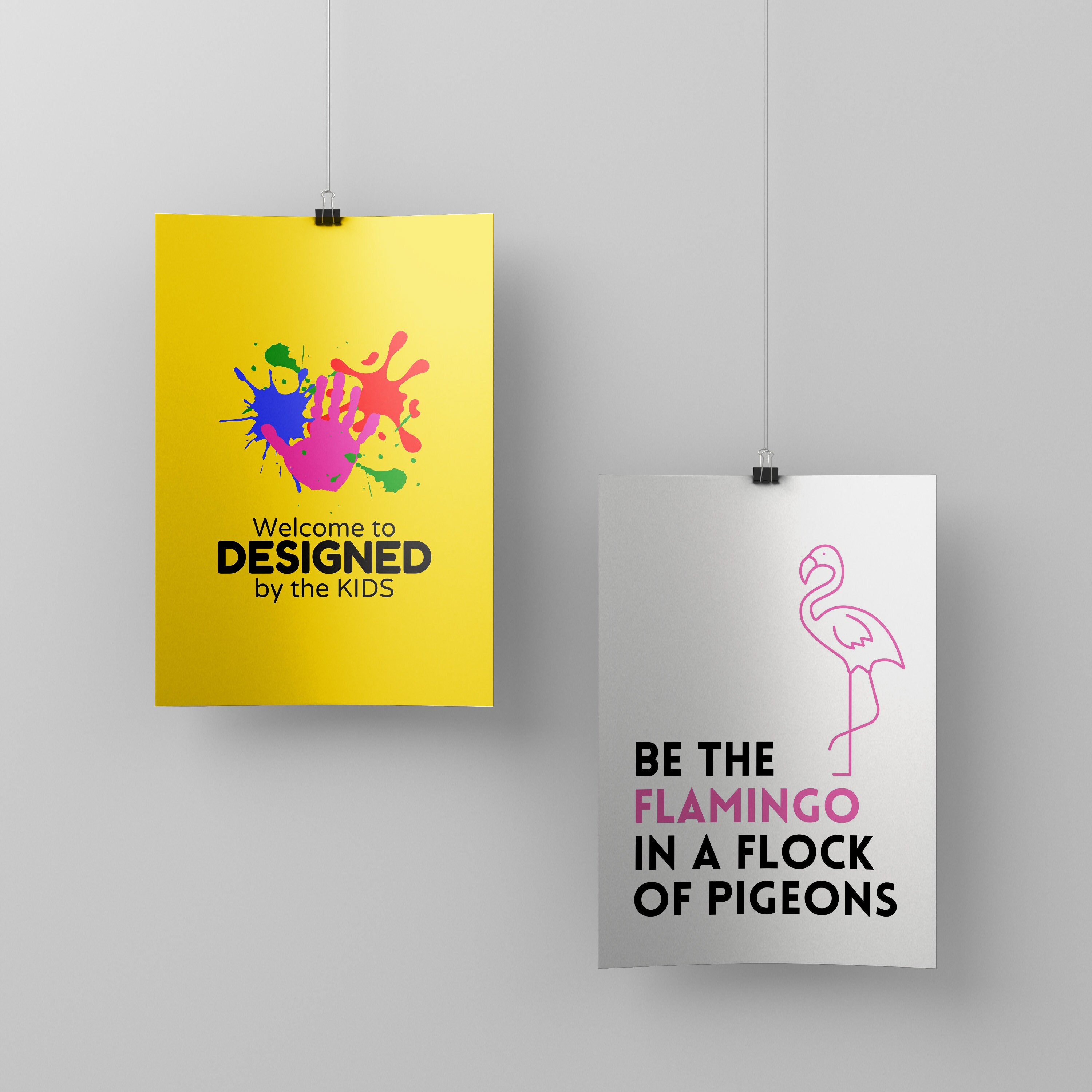 Printable Be the Flamingo Print, Pink Girls Bedroom Wall Art, Ready to ...