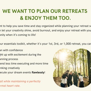 RETREAT PLANNING TEMPLATES Toolkit for Digital Planning | Retreat Guide ...