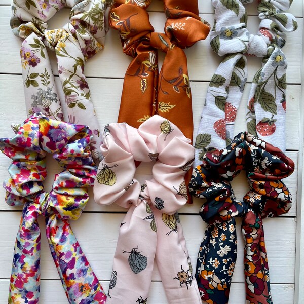 Scrunchie Scarf - Etsy
