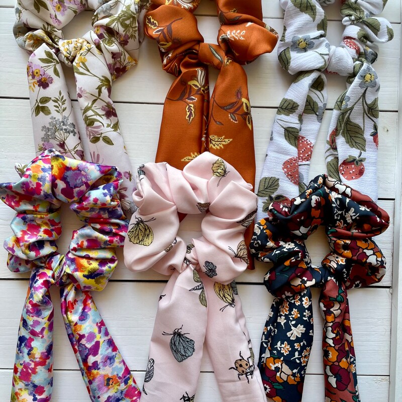 Scrunchie Scarf - Etsy