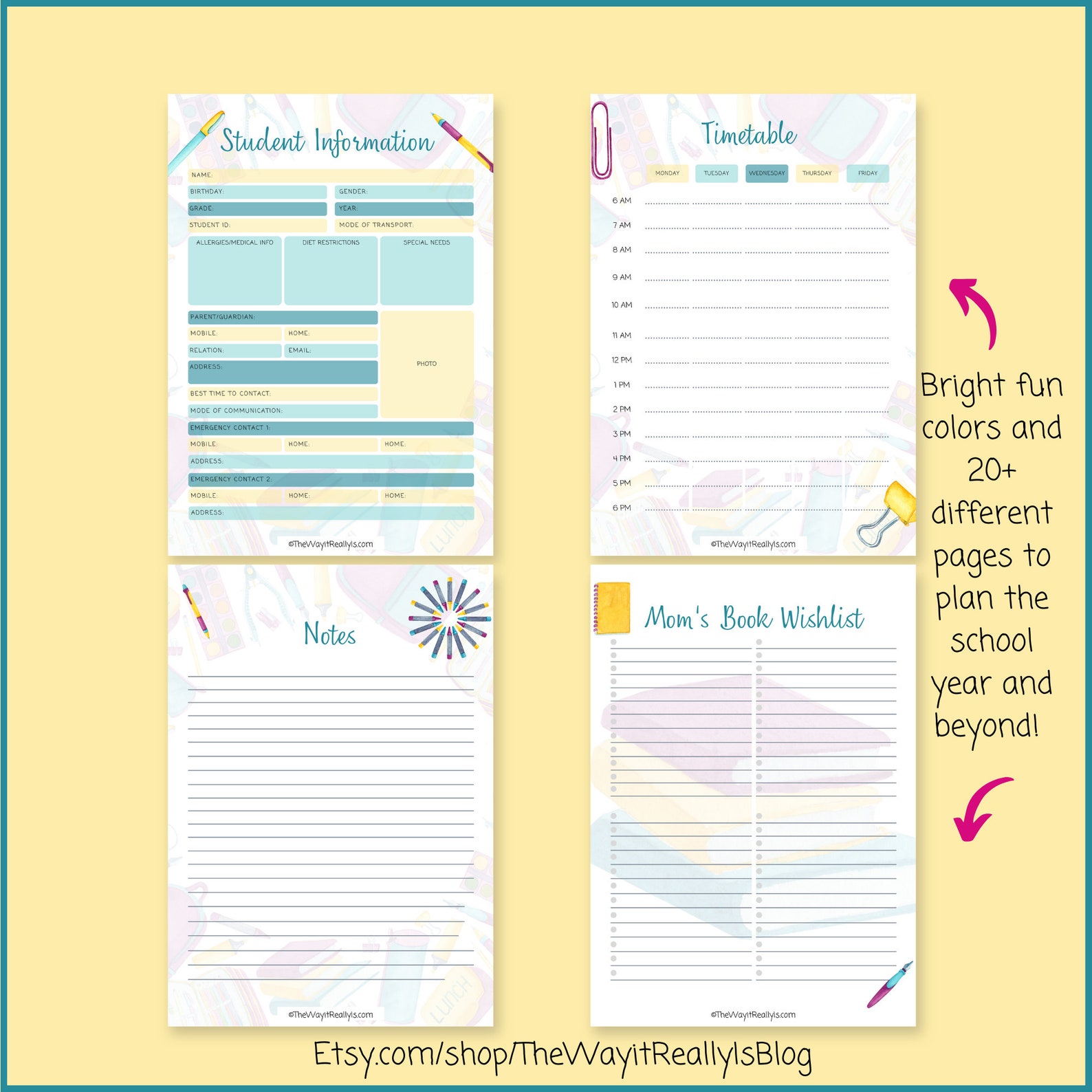 Ultimate Homeschool Planner, Homeschool Digital Planner, Homeschool ...
