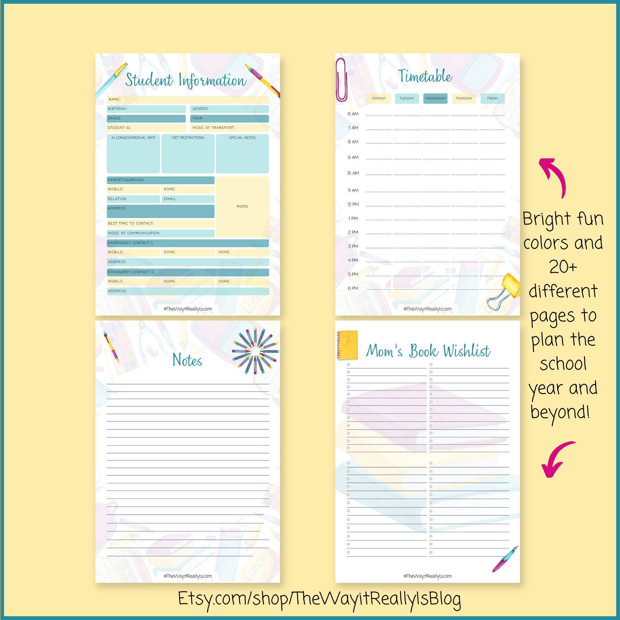 Ultimate Homeschool Planner, Homeschool Digital Planner, Homeschool ...