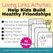 Social Skills: Building Healthy Relationships for Kids Coloring and ...