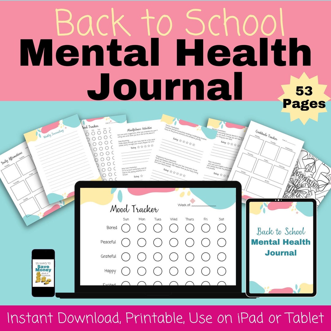 Mental Health Journal, Back to School, Back to School Mental Health ...