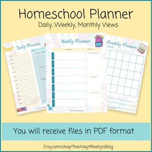 Ultimate Homeschool Planner, Homeschool Digital Planner, Homeschool ...