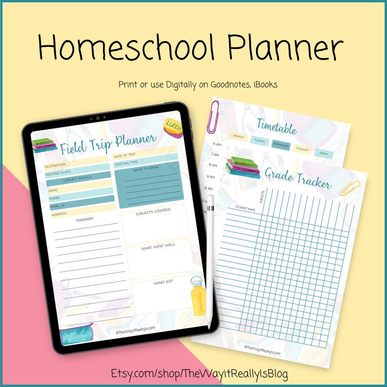 Ultimate Homeschool Planner, Homeschool Digital Planner, Homeschool ...