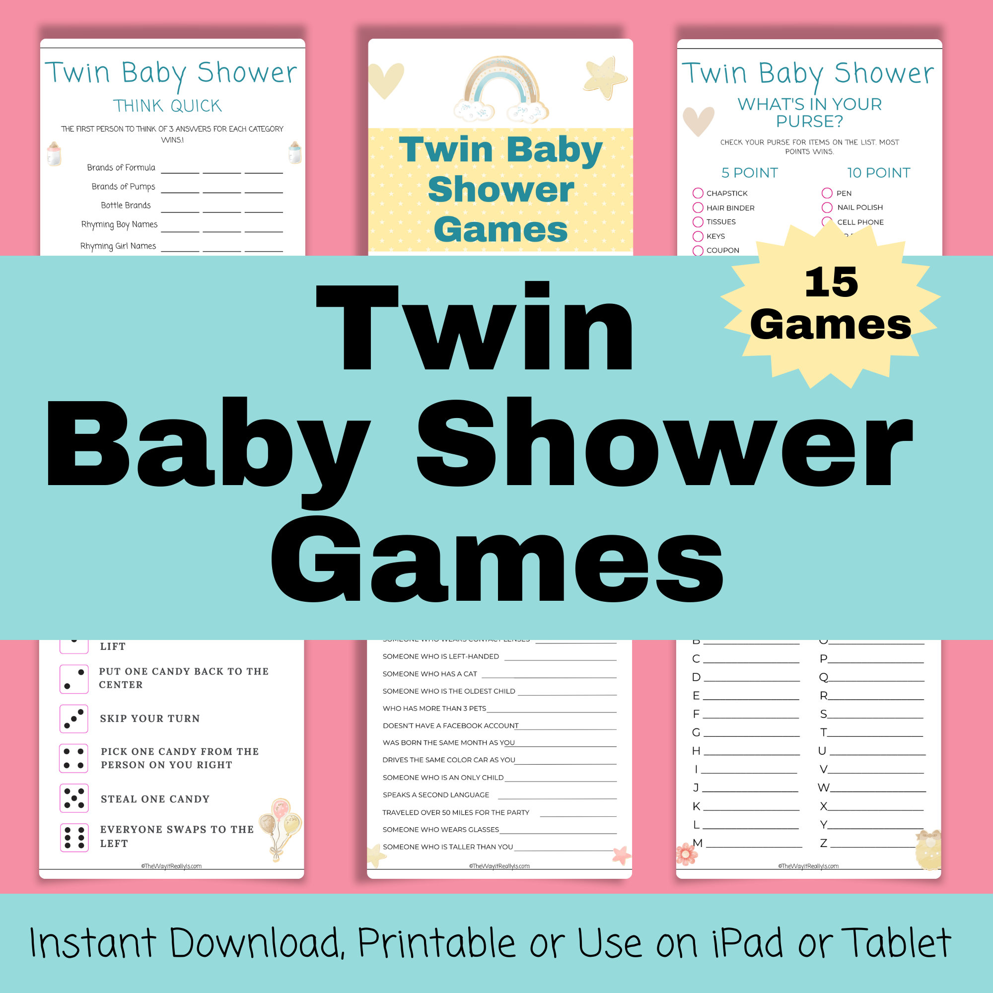 Twin Baby Shower Word Search Baby Shower Word Search Game Free