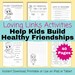 Social Skills: Building Healthy Relationships for Kids Coloring and ...