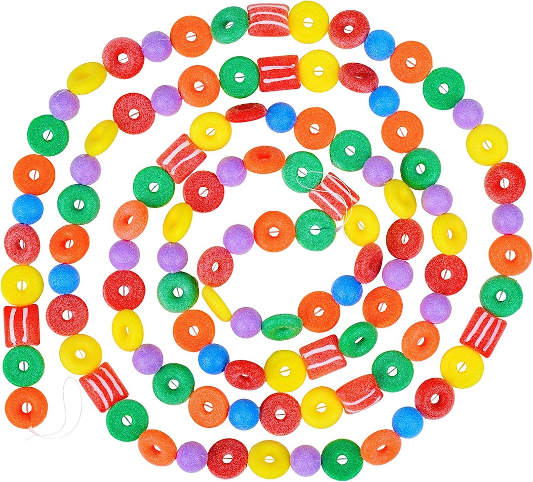 9 Foot Plastic Candy Life Saver Gumdrop Ball Christmas Garland - Etsy