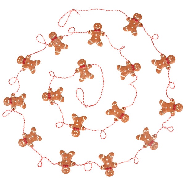 Gingerbread Garland - Etsy