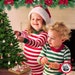 1 Inch Mini Red & White Peppermint Glass Ball Christmas Ornaments Set ...