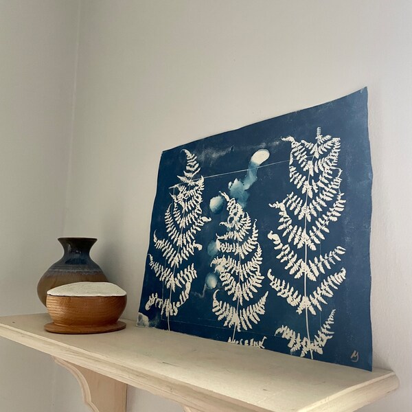 Cyanotype Print - Etsy