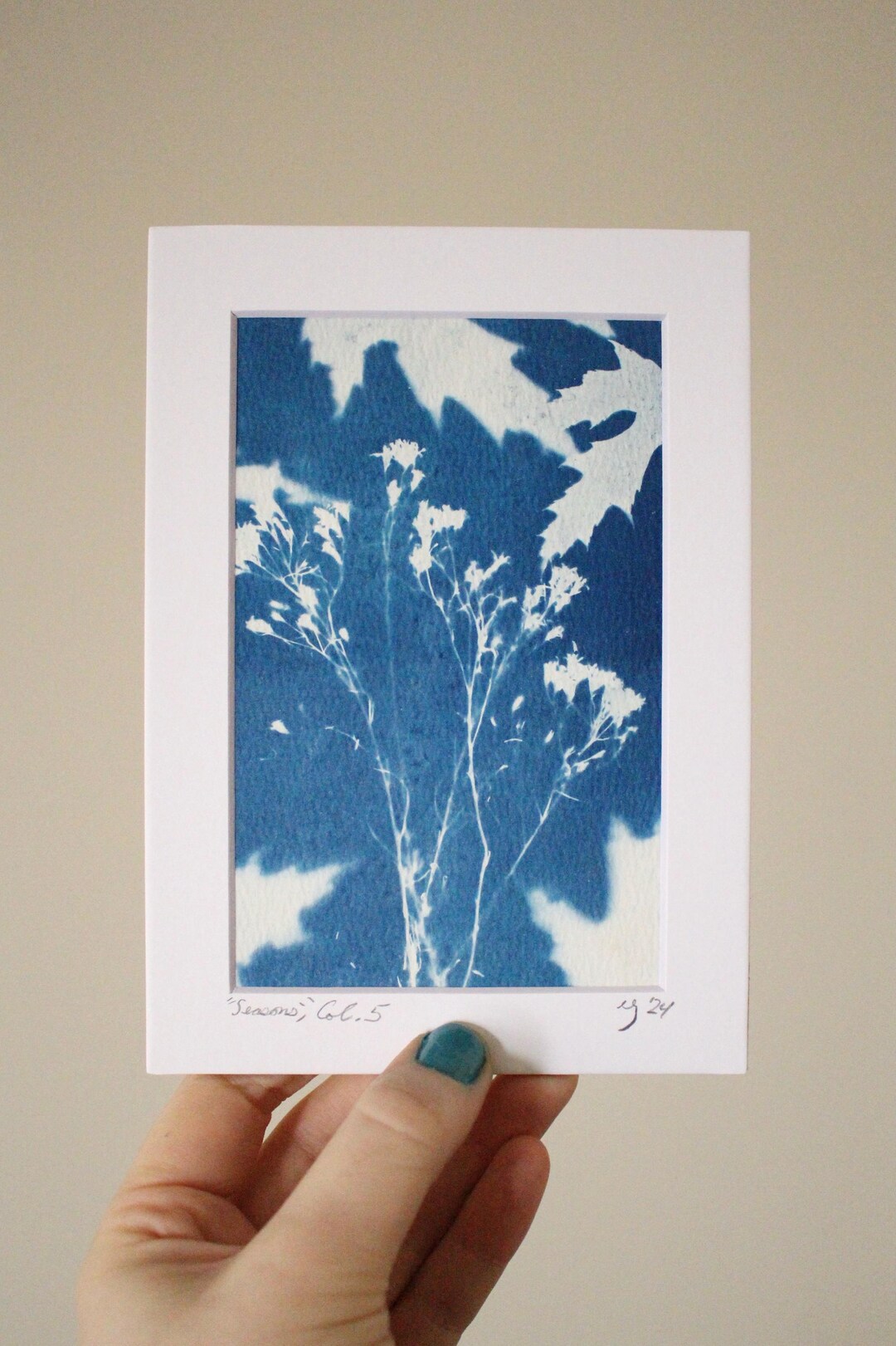 Madeline Justine Creative Original Art, “seasons” Collection No. 5, 4x6 ...