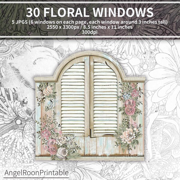 Vintage Window Frame - Etsy