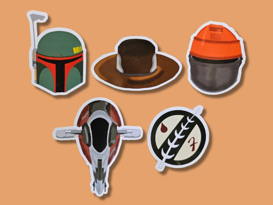 Galaxy Far Far Away Stickers / Die-cut / Journal Scrapbook Decor/ Nerdy ...