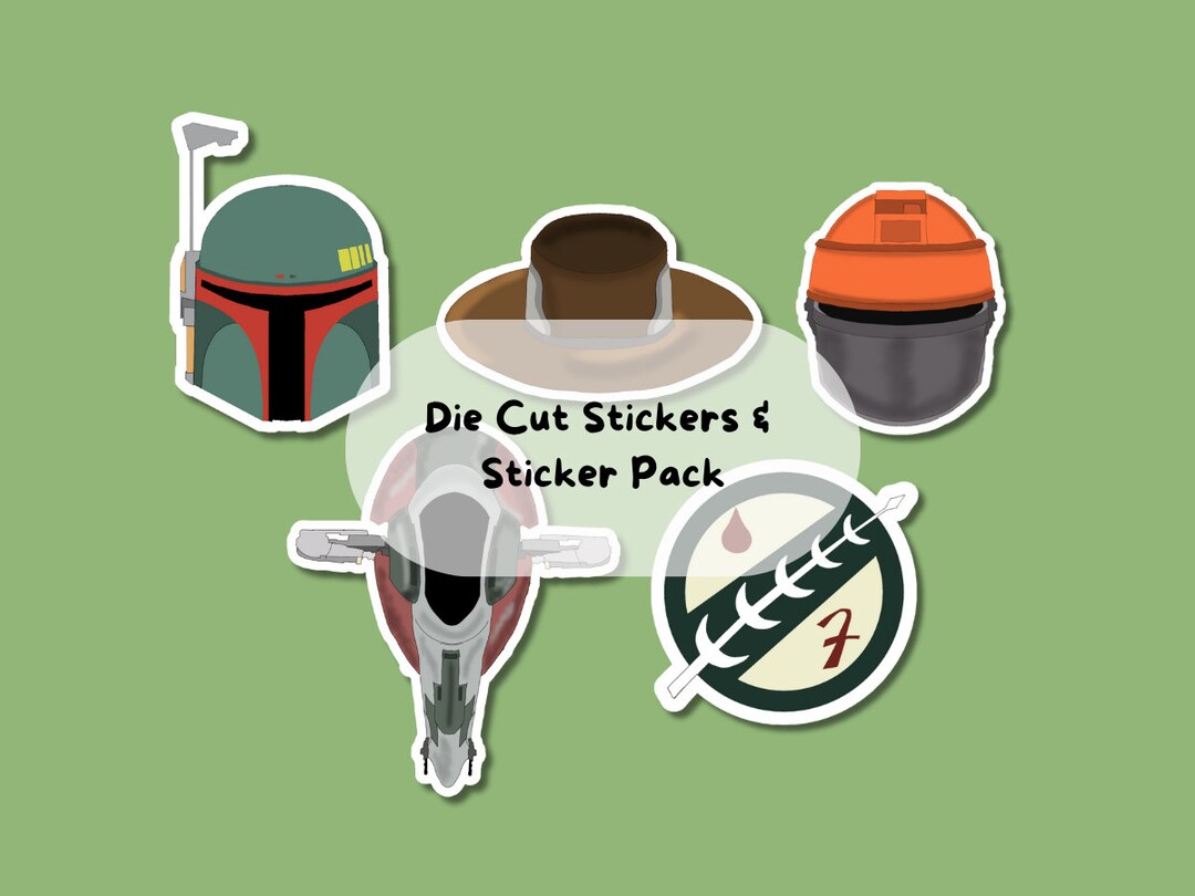 Galaxy Far Far Away Stickers / Die-cut Sticker / Journal Stickers ...