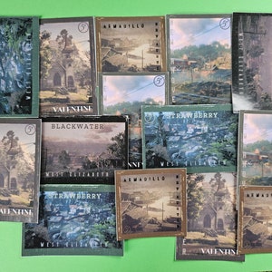 Red Dead Redemption Location Stamp Stickers / RDR2 Postcards / Vintage ...