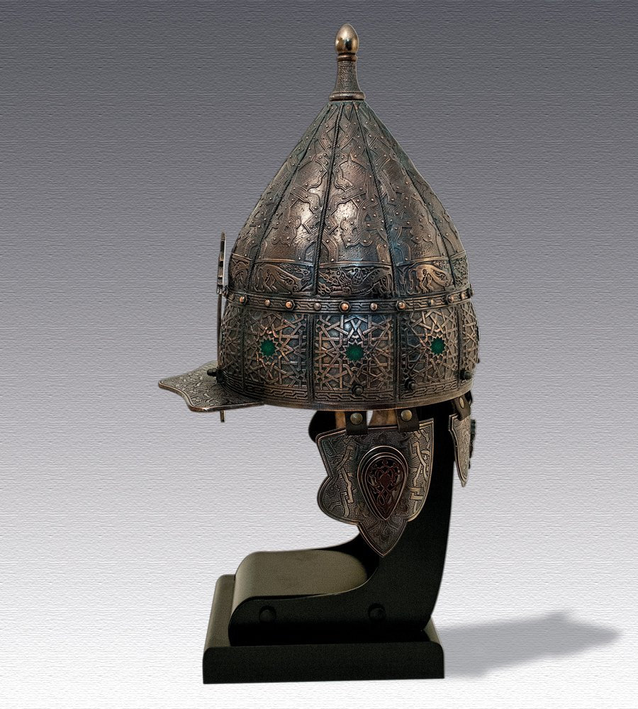 Seljuk Helmet REPLICA BRONZE Plated Museum Replica - Etsy