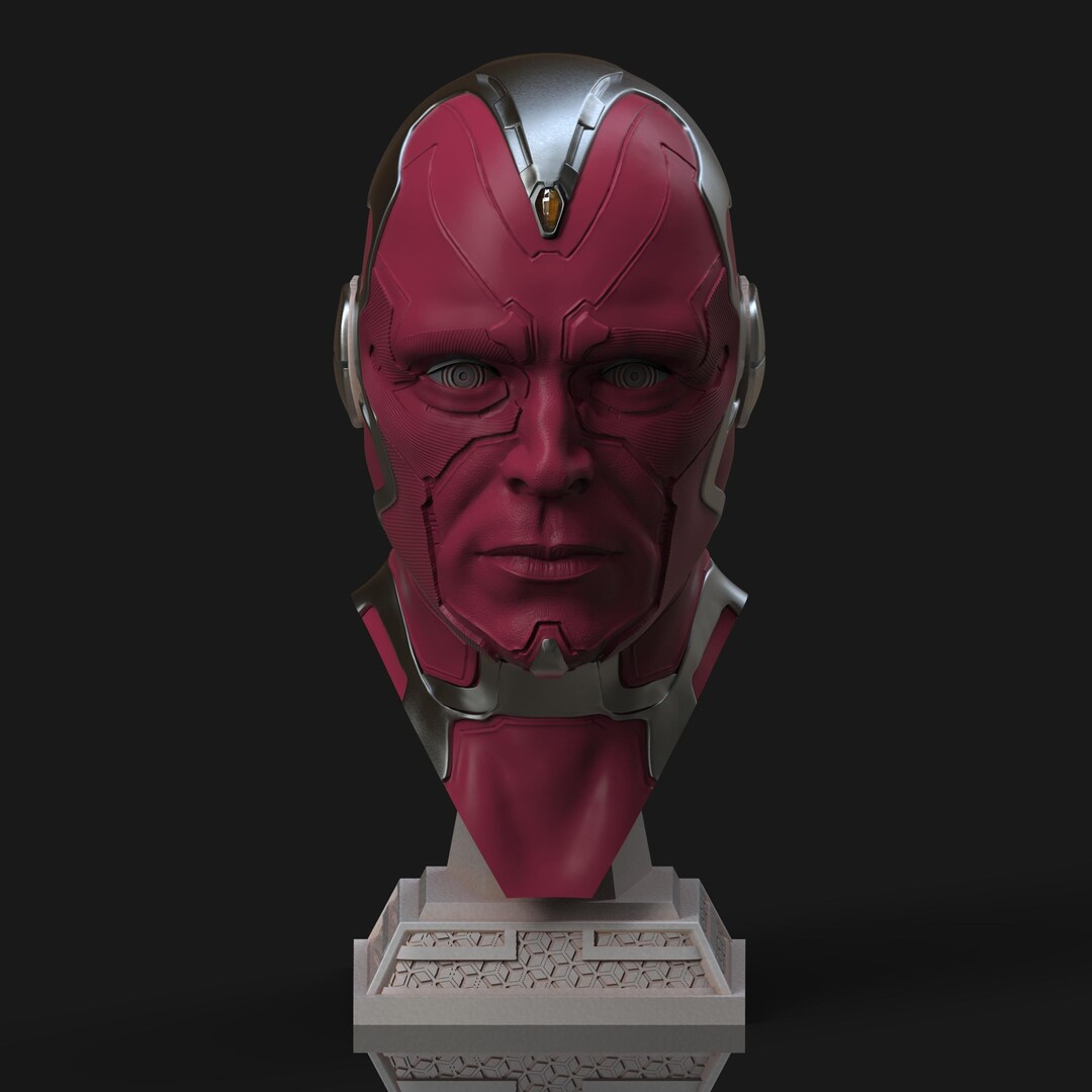 Vision Bust STL File - Etsy