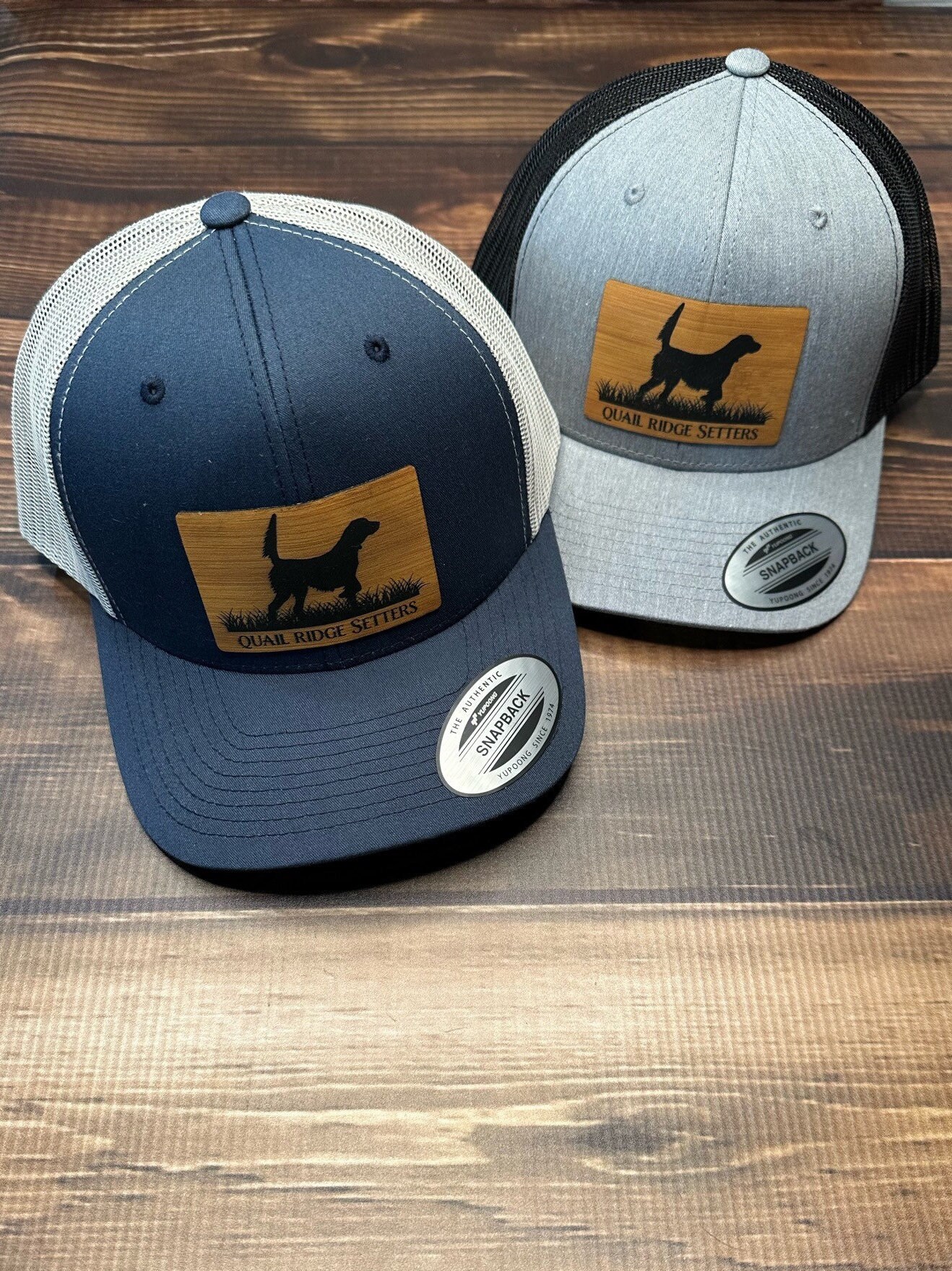 Setter Hat Personalized, Bird Dog Cap, Custom Kennel Trucker Hat ...