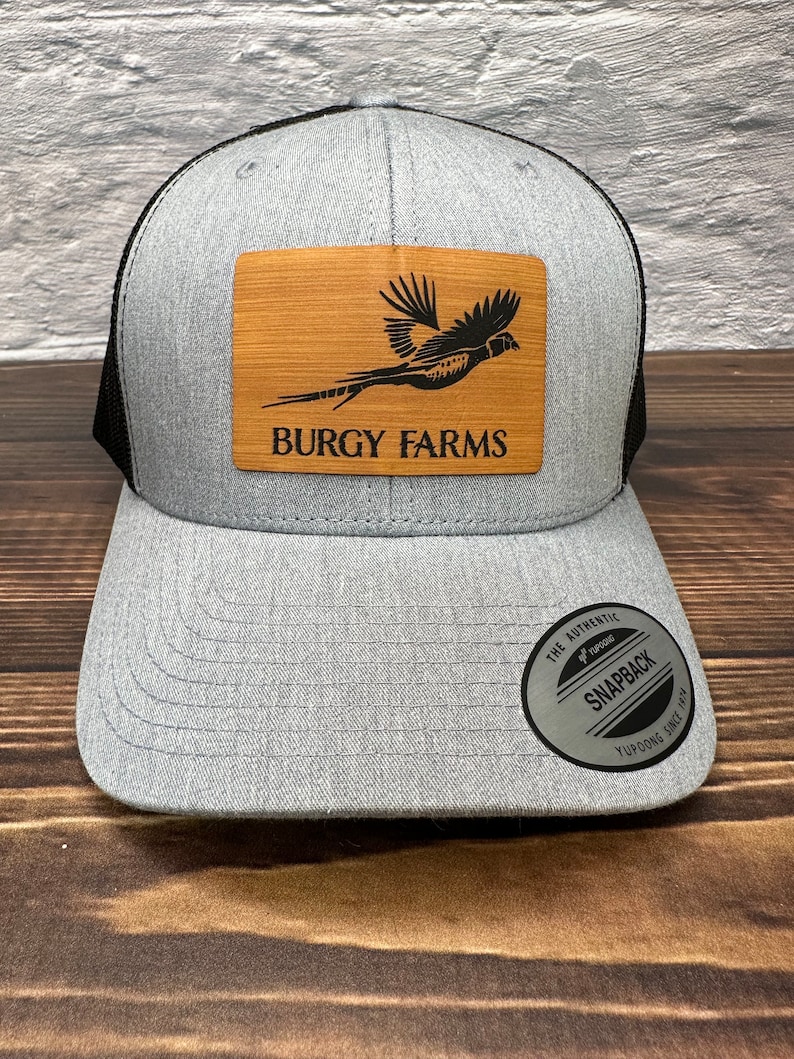 Pheasant Hat Custom, Bird Hunting Hat, Custom Kennel Trucker Hat ...