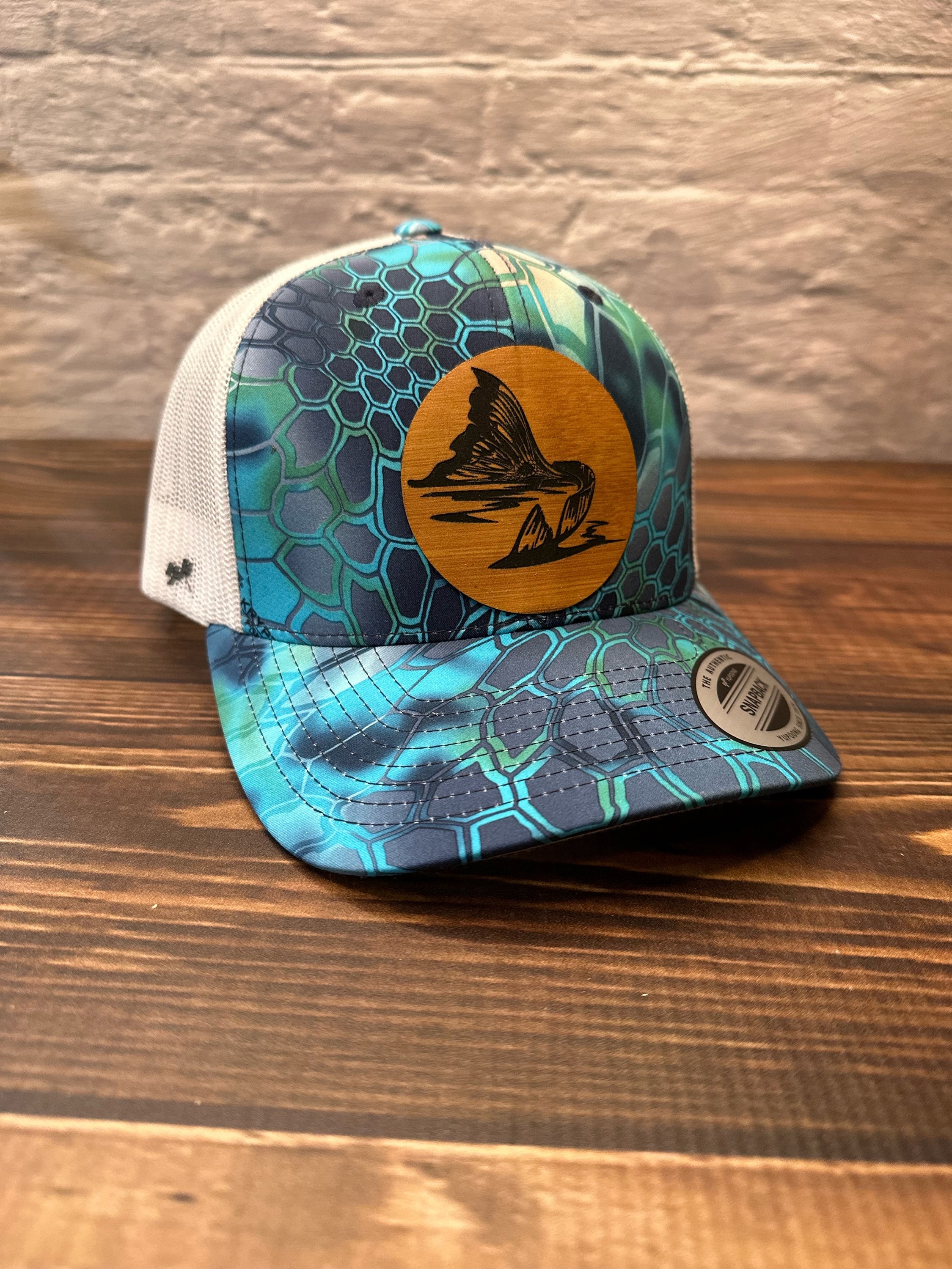 Redfish Hat, Red Drum, Saltwater Fishing, Personalized Fishing Hat ...