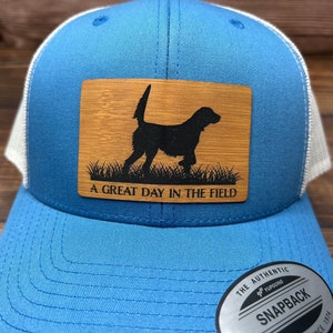 German Wirehaired Pointer Hat, Pointing Griffon, Personalized Bird Dog ...