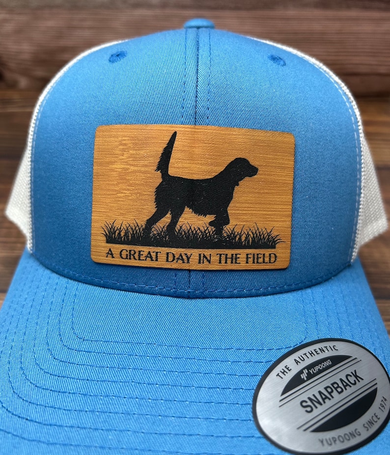 Setter Hat Personalized, Bird Dog Cap, Custom Kennel Trucker Hat ...