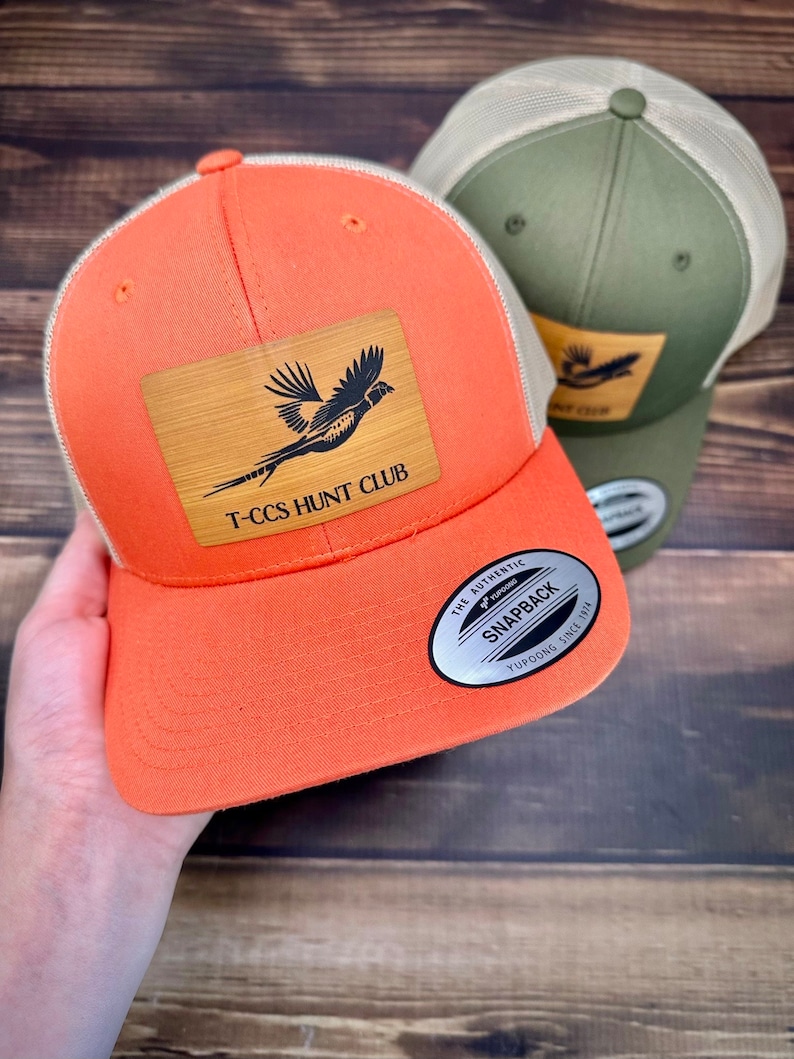 Pheasant Hat Custom Bird Hunting Hat Custom Kennel Trucker - Etsy