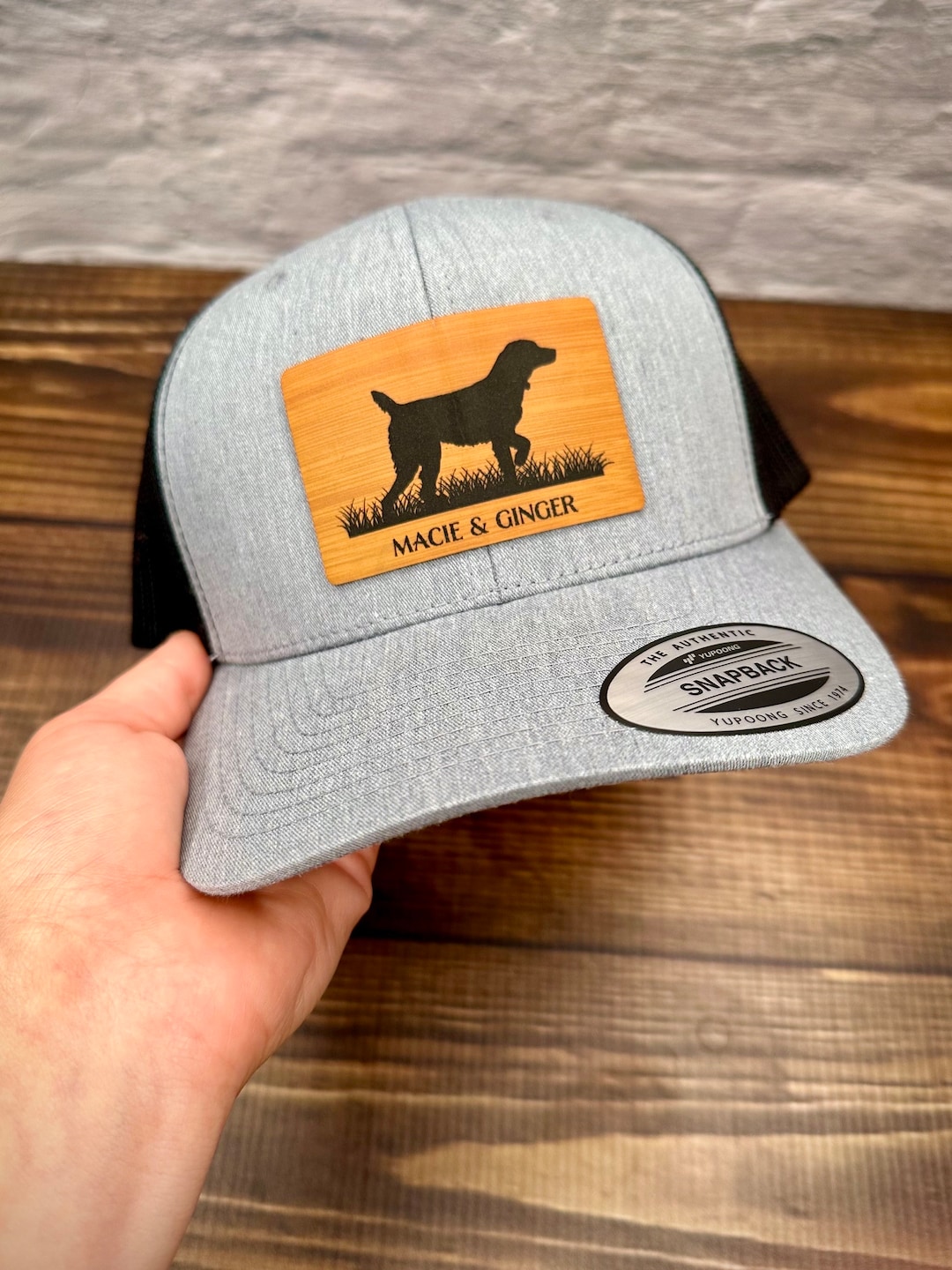 Brittany Dog Hat, Bird Dog Hat, Custom Kennel Trucker Hat, Brittany Dog ...