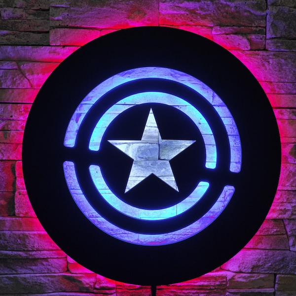 Captain America Art - Etsy