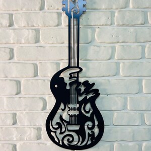 Guitar Led Sign Led Sign Decor Handmade Led Wall Sign - Etsy