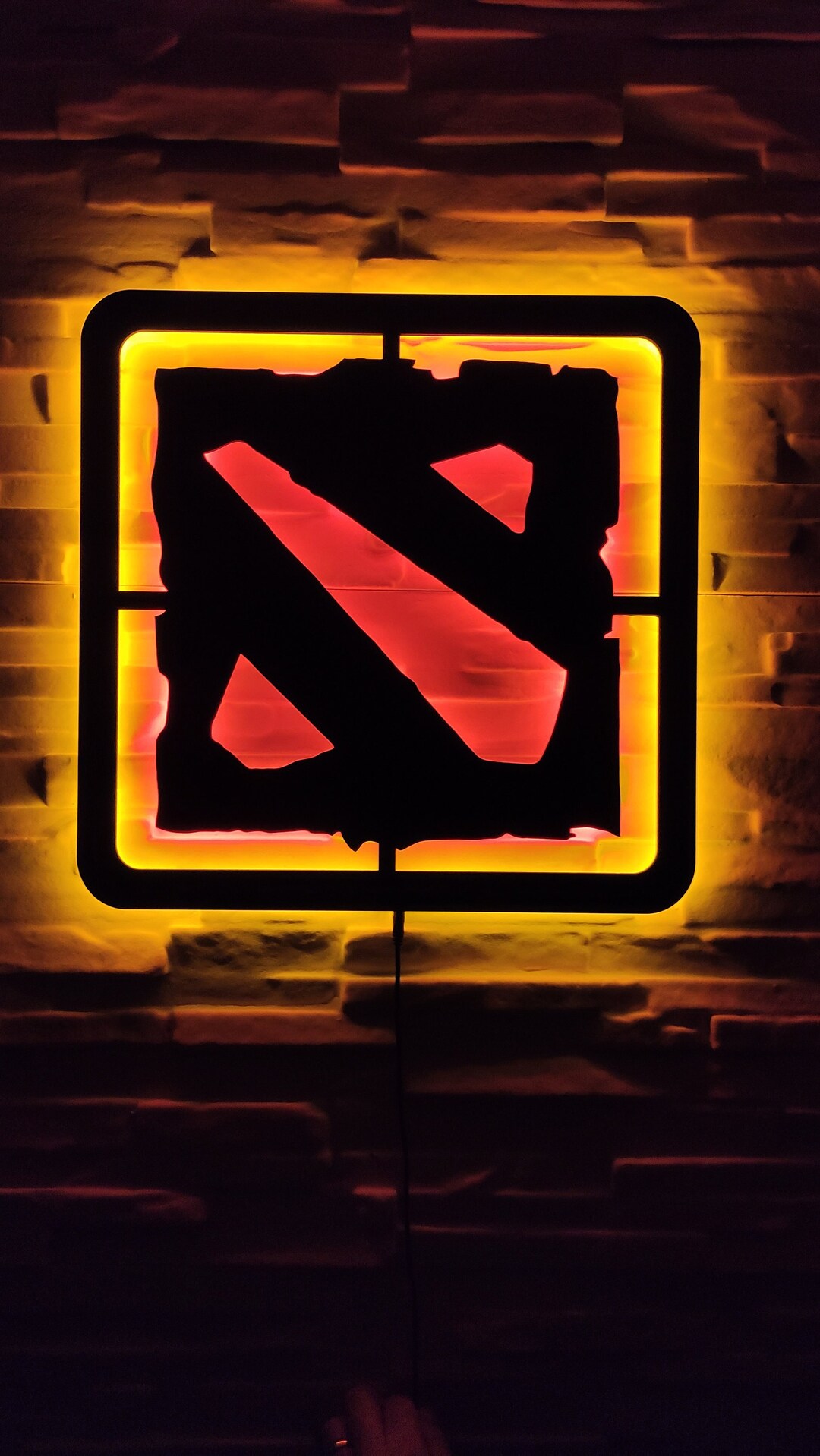 DOTA Logo Led Sign Lol Neon Sign Gamer Christmas Gamer Room - Etsy