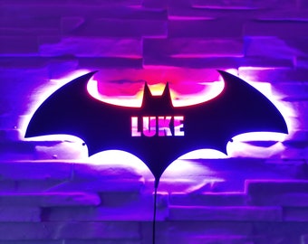 Dc Comics Neon Sign - Etsy