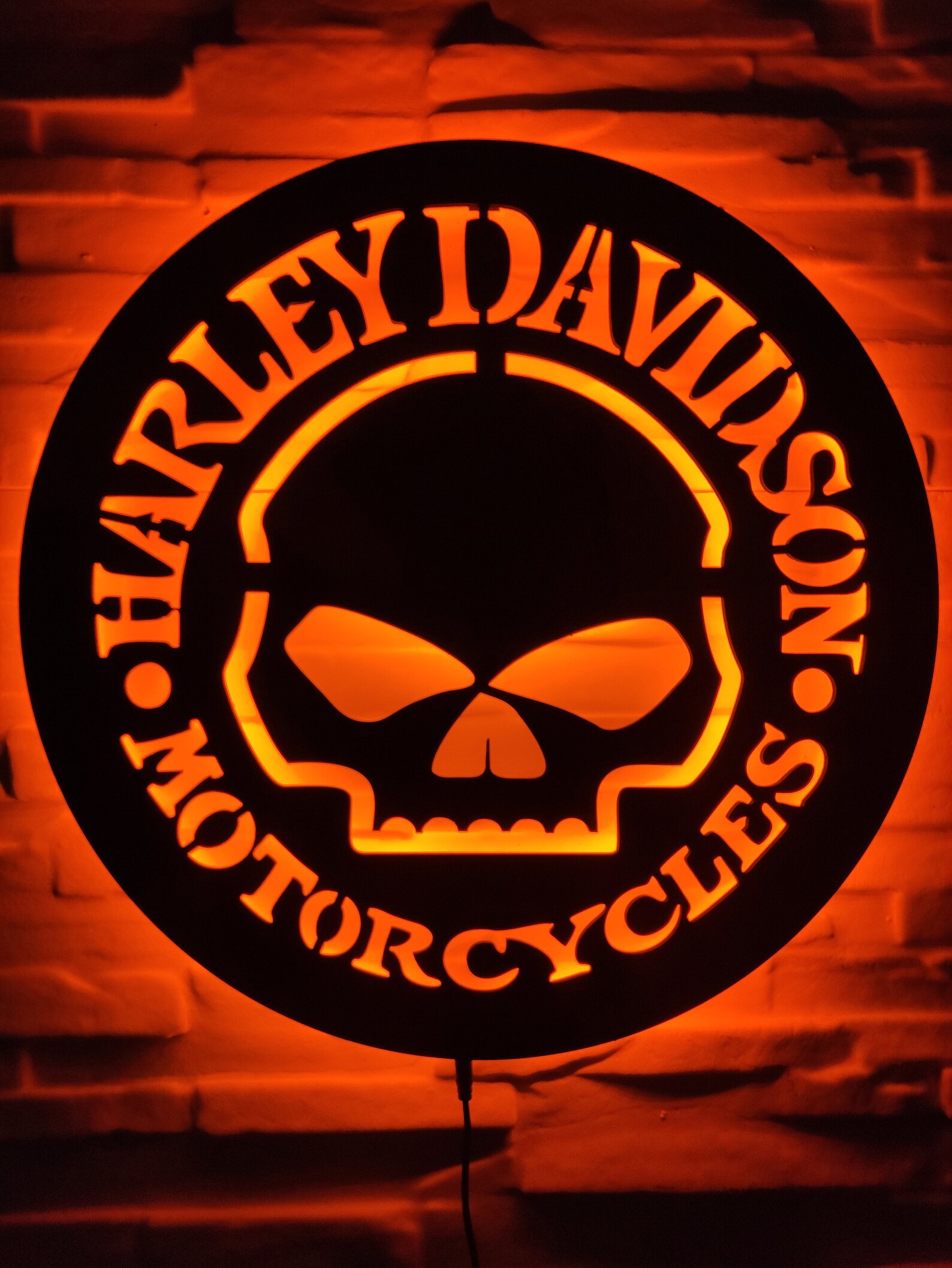 Harley Davidson Led Sign Motorcycle Neon Gift for Fans Man - Etsy
