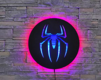 Led Spiderman Sign - Etsy