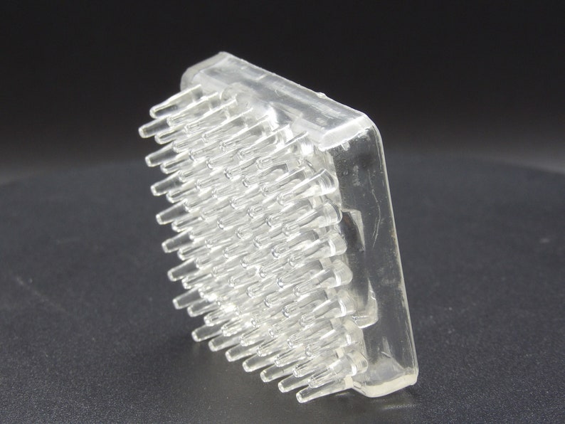 Vintage Square Clear Plastic Spikes Flower Frog 2 1/4" X 2 1/4" - Etsy