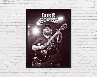 Luke Combs Country Music Svg - Etsy