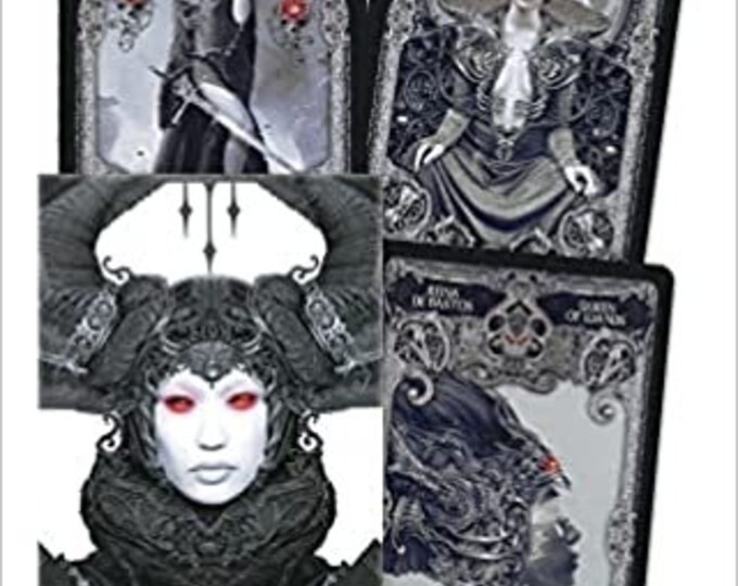 XIII Tarot Oracle Deck Cards Set Card Booklet Gothic Artist Nekro ...