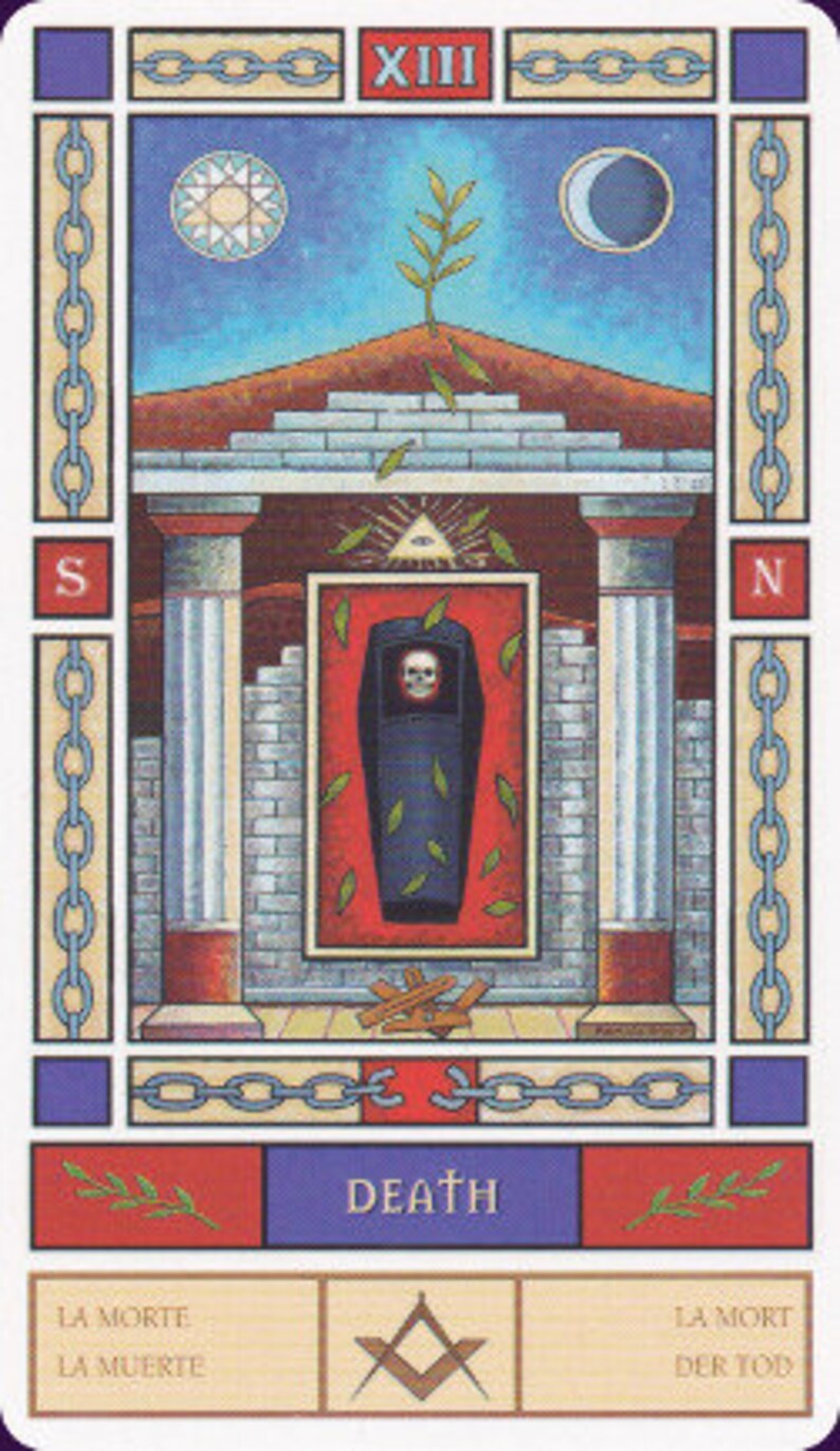 Masonic Tarot Deck 78 Cards PLUS Info Booklet - Etsy
