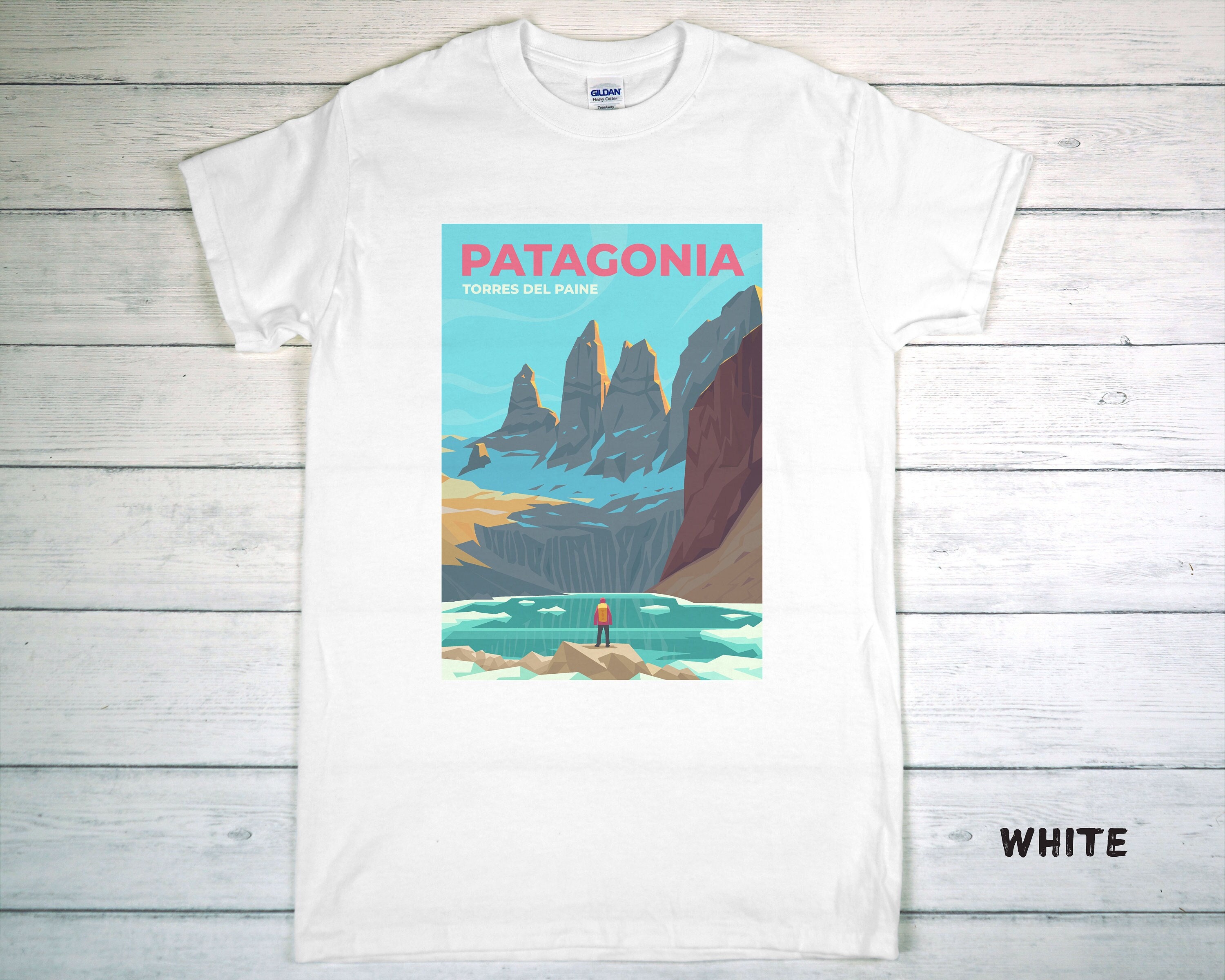 Patagonia Shirt, Patagonia Tshirt, Torres Del Paine,chile Gift,chile ...