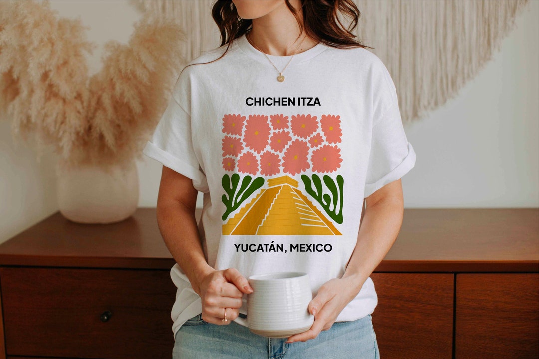 Mexico Shirt,mexican Tee,chichen Itza Shirt,yucatan,mexican Tshirt ...