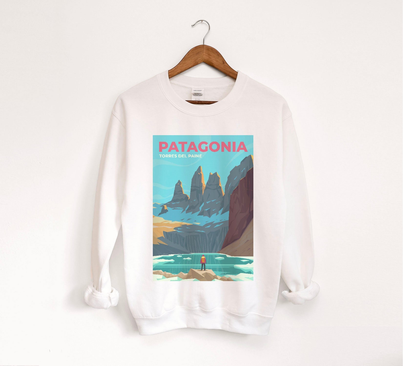 Patagonia Sweatshirt Torres Del Paine Sweater Patagonia Crewneck ...