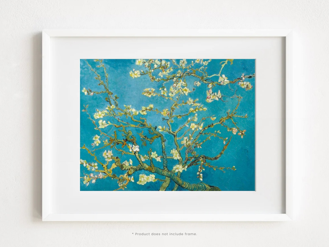 Van Gogh Almond Blossoms (1890) | Van Gogh Wall Art | Poster | Van Gogh ...