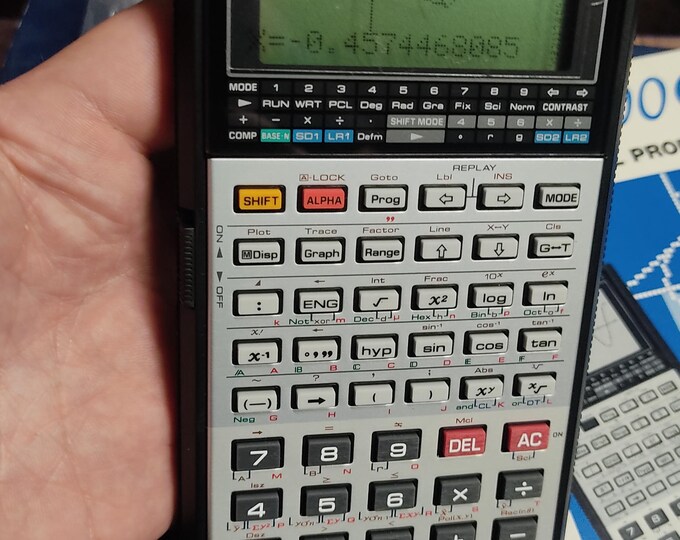 Casio FX-7000 GA Scientific Calculator Vintage NOS New Old Stock - Etsy