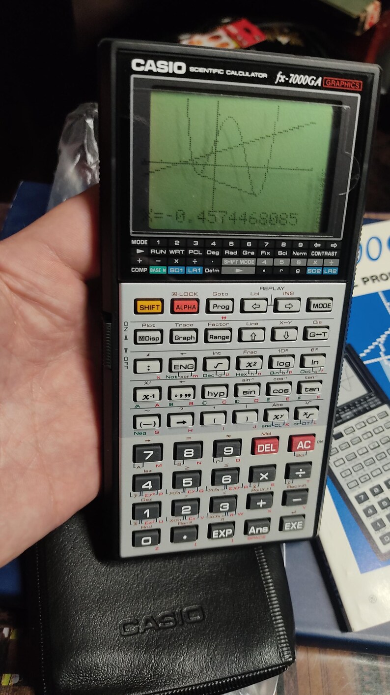 Casio FX-7000 GA Scientific Calculator Vintage NOS New Old Stock - Etsy UK