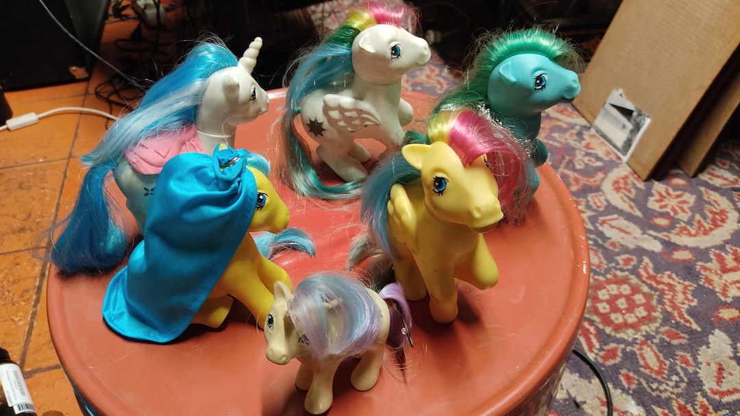 My Little Pony G1 1983 6 Figures - Etsy