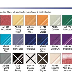 Discontinued Mayco Art Glazes 4oz Jars Ceramic / Pottery - Etsy