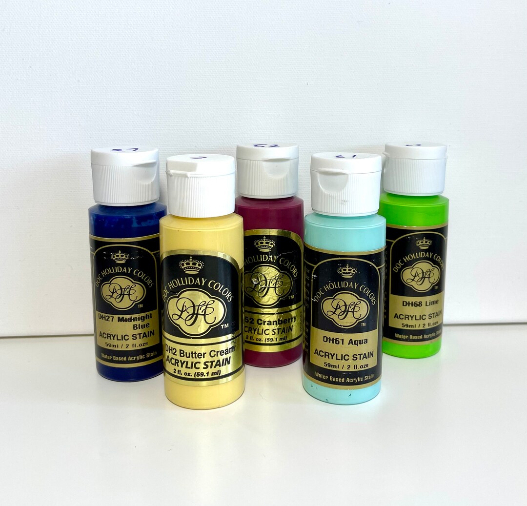 Doc Holliday Colors 2 Oz. Acrylic Stain - Etsy Canada