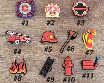 Firefighter Charms - Etsy